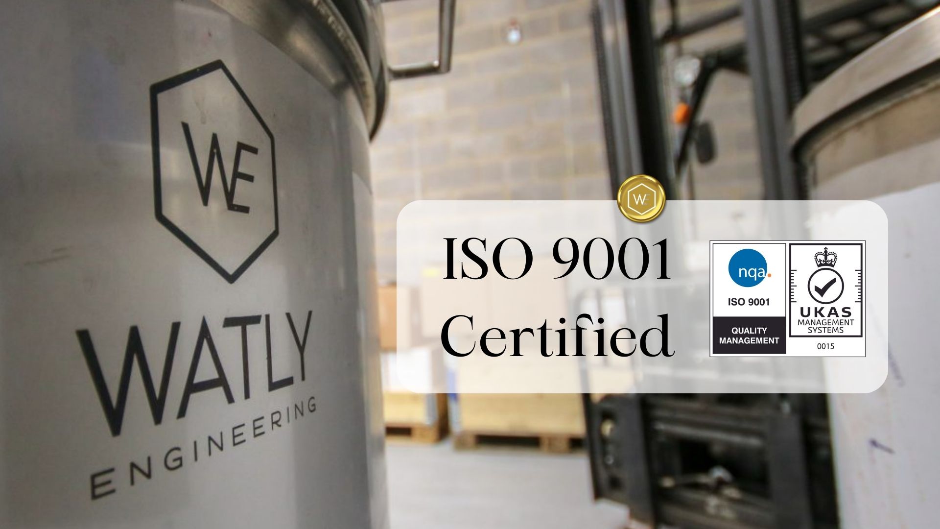 Watly is ISO 9001 Certified! – Watly Engineering Ltd