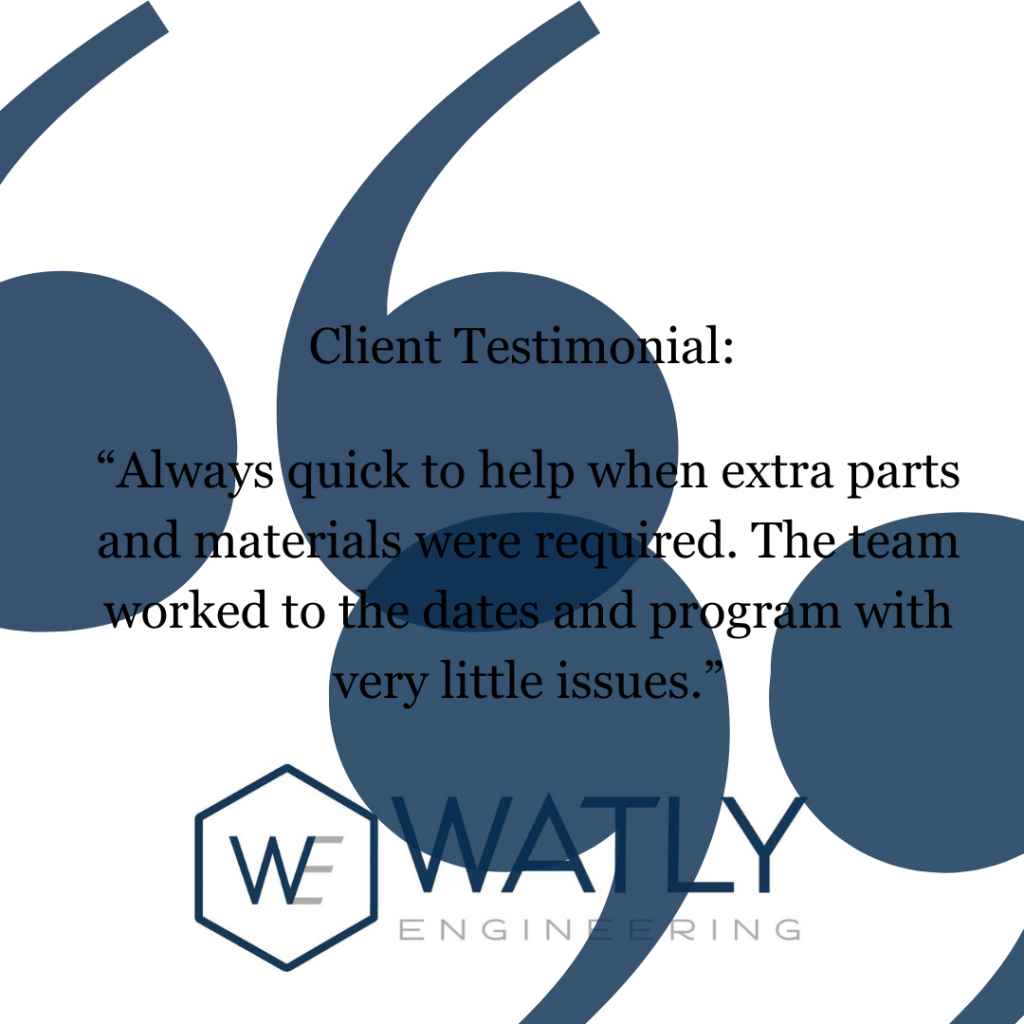 A new customer for Watly! – Watly Engineering Ltd